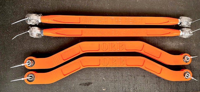 ORB - HD BILLET RADIUS ROD SET- PRO R/TURBO R – Crash City Off-Road